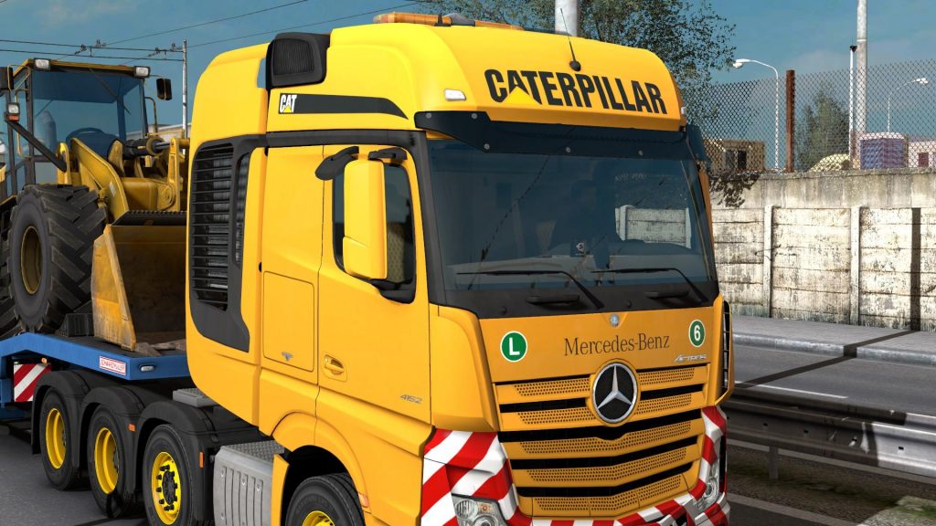 MERCEDES-BENZ 2014 – CATERPILLAR PAINTJOB - Allmods.net