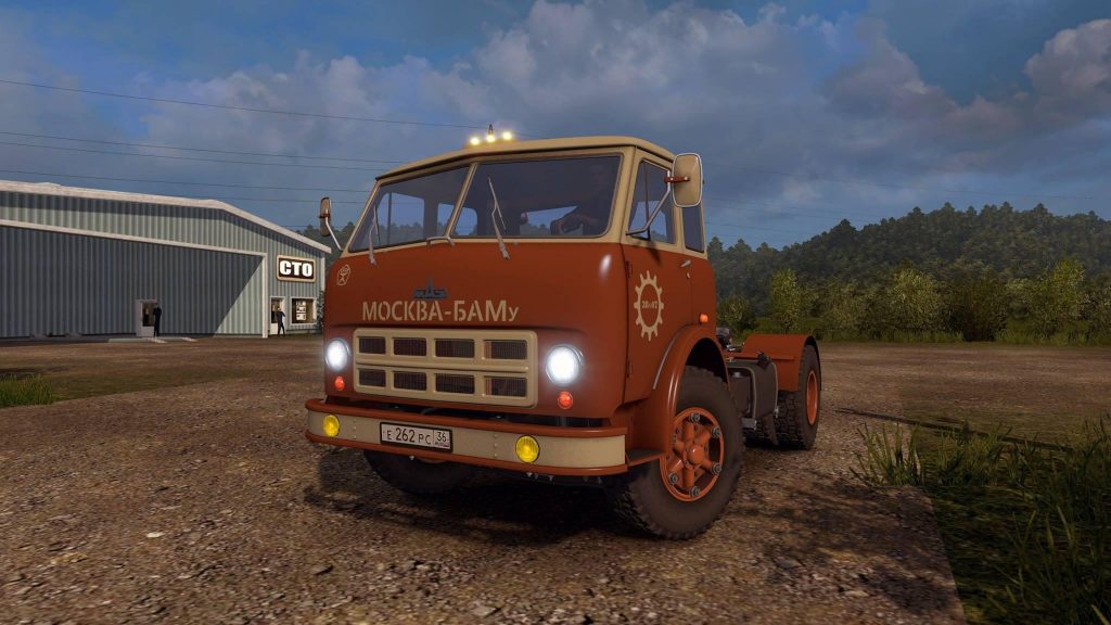 MAZ 500 Series mTG v 5.0 1.28.x - 1.30.x - Allmods.net