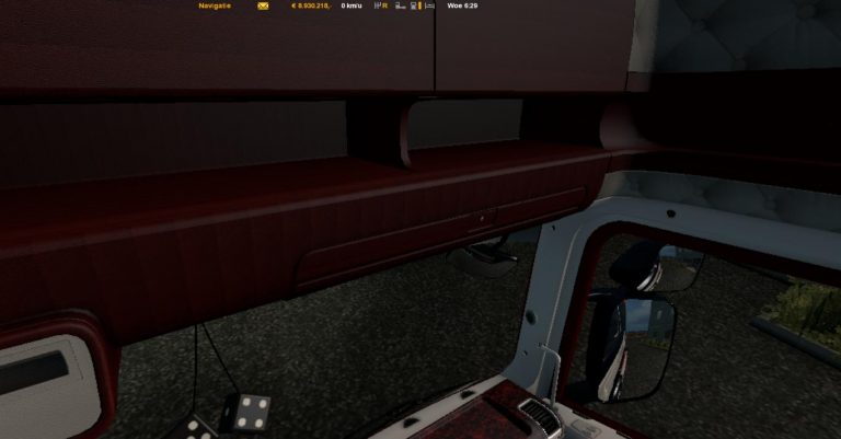Red interior for scania rjl v 1.0 - Allmods.net