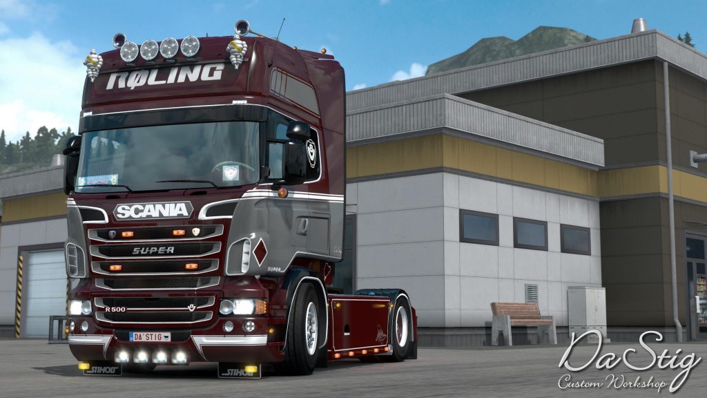 ROLINNG SKIN FOR SCANIA RJL v 1.0 - Allmods.net