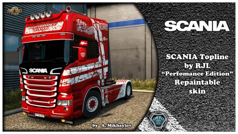 Scania Perfomance Edition Skin for RJL v2.2.2 - Allmods.net