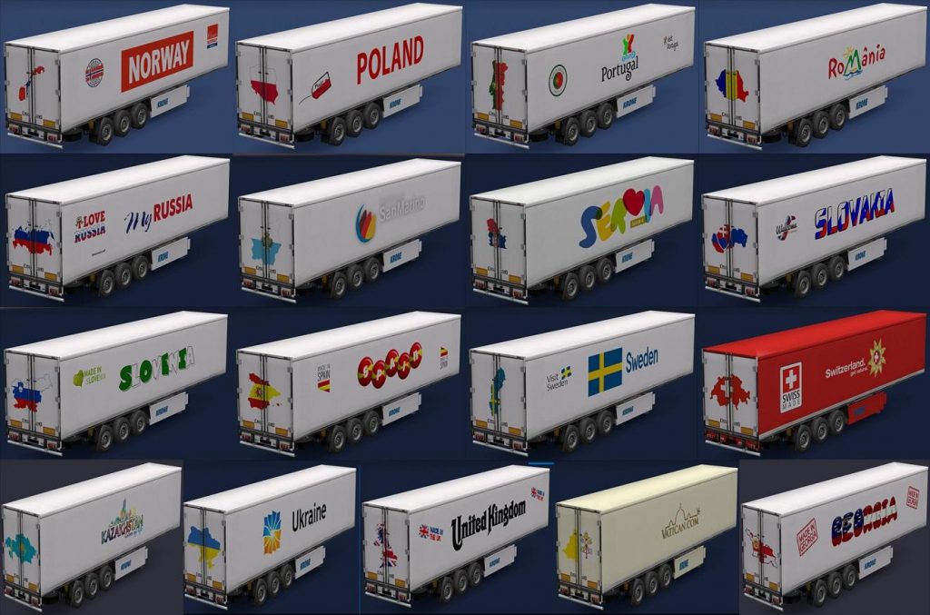 Trailers of all European countries v 1.0 - Allmods.net