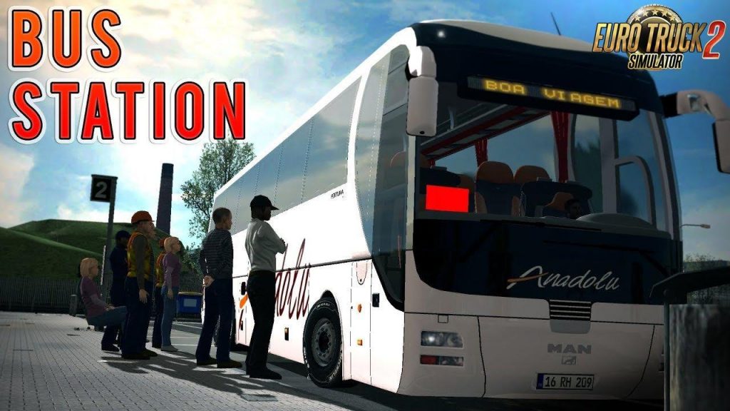 Bus Stations Mod v 1.1 AiO - Allmods.net