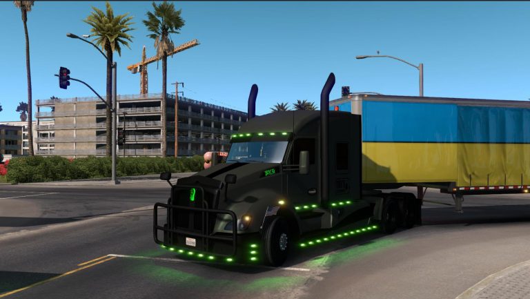 KENWORTH T680 THE GENERAL V1.8 - Allmods.net
