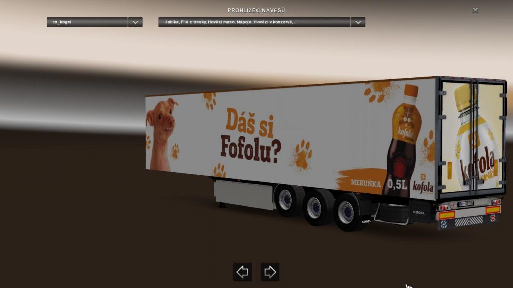 Kogel Trailer Kofola v 1.0 - Allmods.net