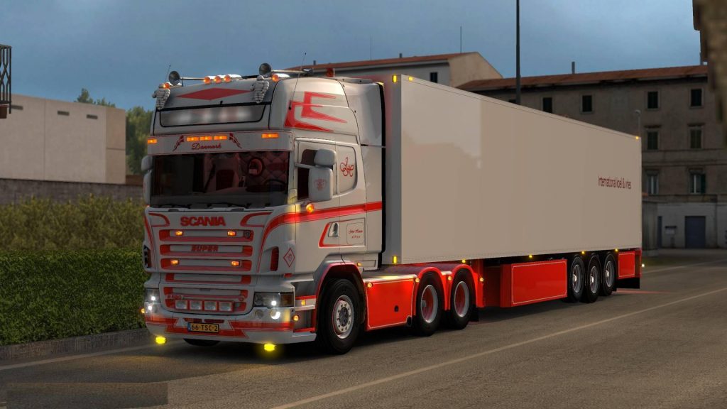 SCANIA R620 Jesper Hansen + Trailer - 1.31.x - Allmods.net