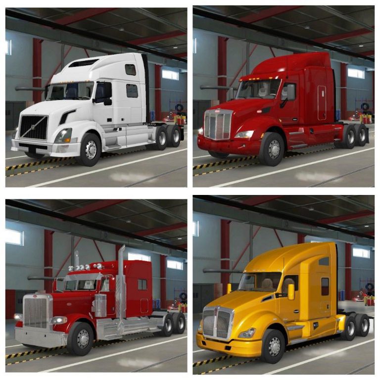 ATS Trucks for ETS2 1.39 - Allmods.net