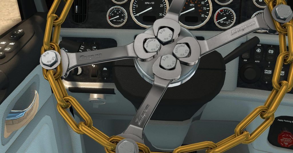 HARVEN'S CHAIN STEERING WHEEL v 1.0 - Allmods.net