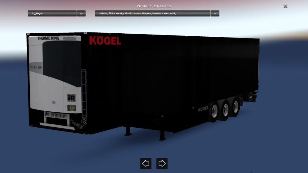 Kogel Trailer Black v 1.0 - Allmods.net
