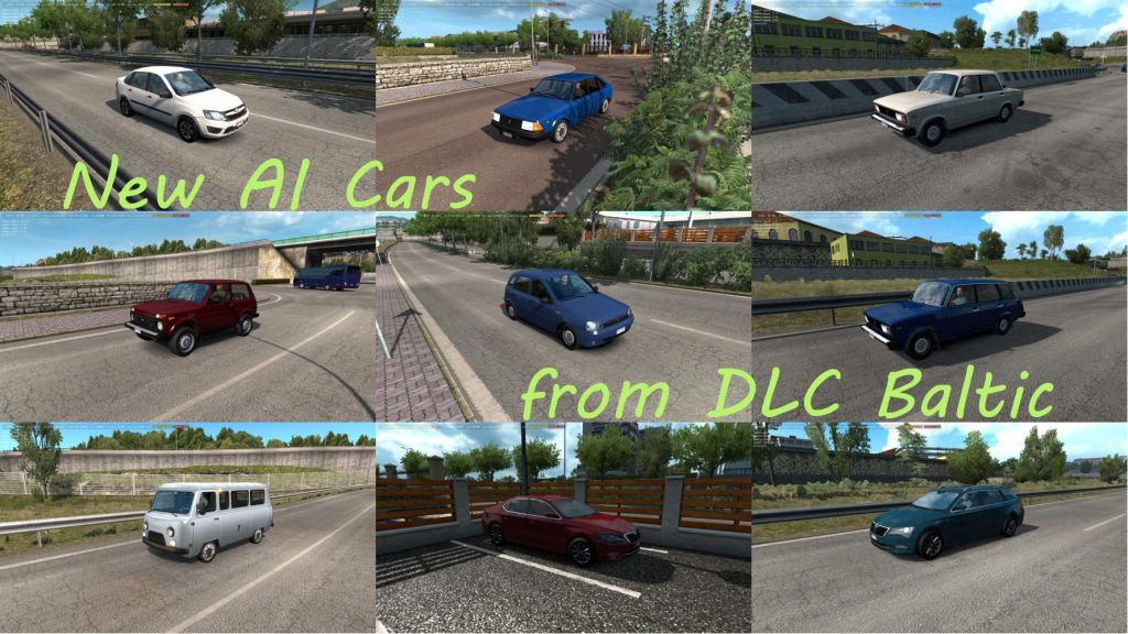 Unlocked new AI cars from DLC Baltic v 1.0 - Allmods.net