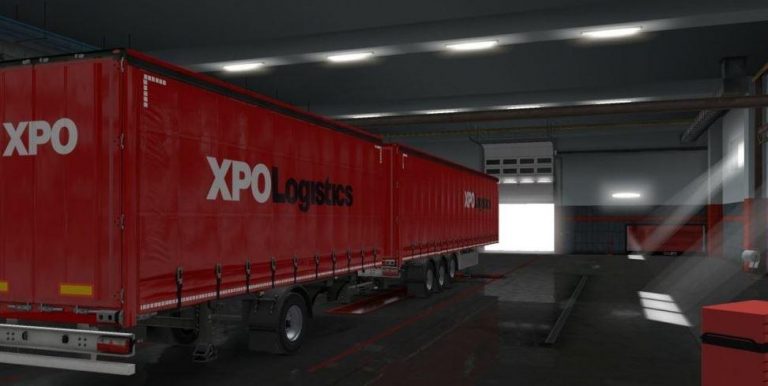 XPO Logistics Trailer v 1.0 - Allmods.net