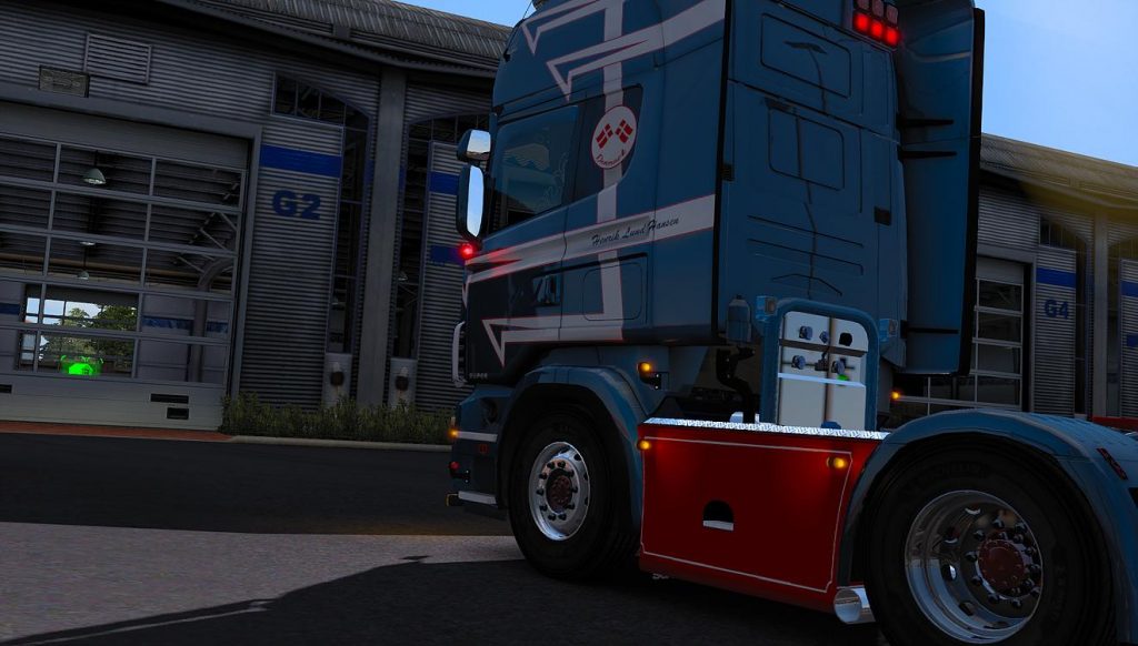 Henrik Lund Hansen – Scania 4 Series RJL – Metallic Skin - Allmods.net