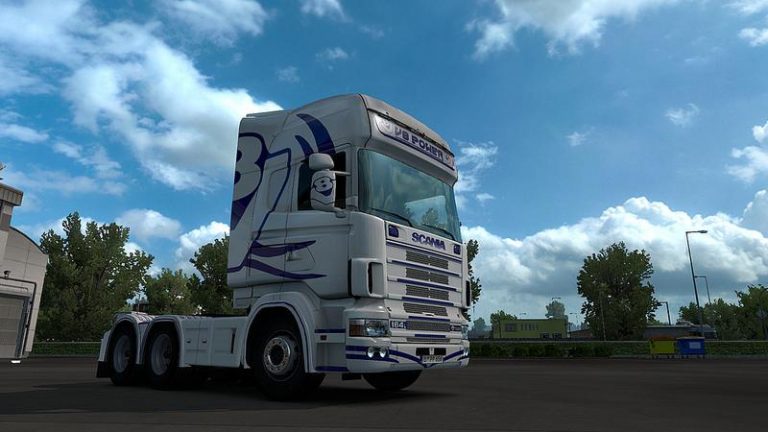 Scania R4 By RJL V8 Power Skin 1.32 - Allmods.net