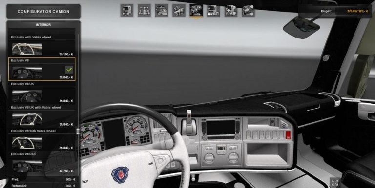 Scania RJL WBLE Interior v 1.0 - Allmods.net