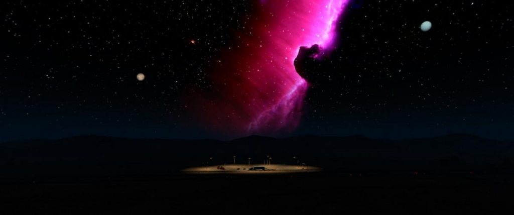 Starlit Sky Mod for ATS 1.33 - Allmods.net