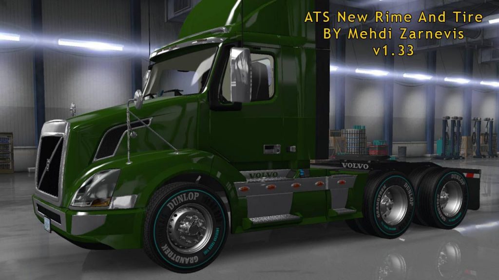 ATS 1.33 new RIM & TIRE v 1.0.2 - Allmods.net
