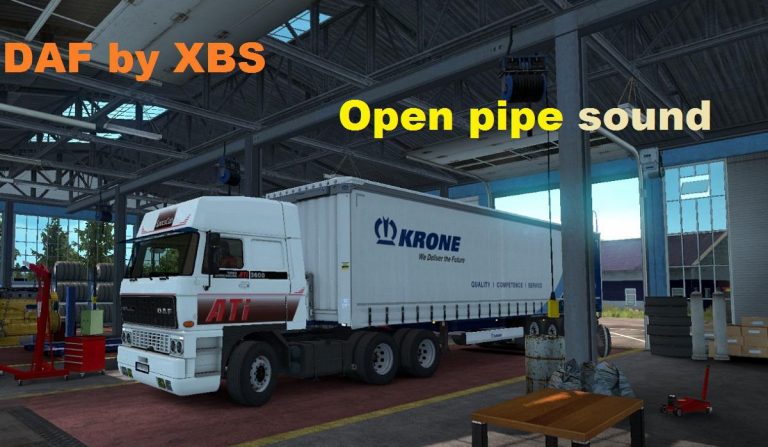 Daf F241 Open Pipe sound v 1.0 - Allmods.net