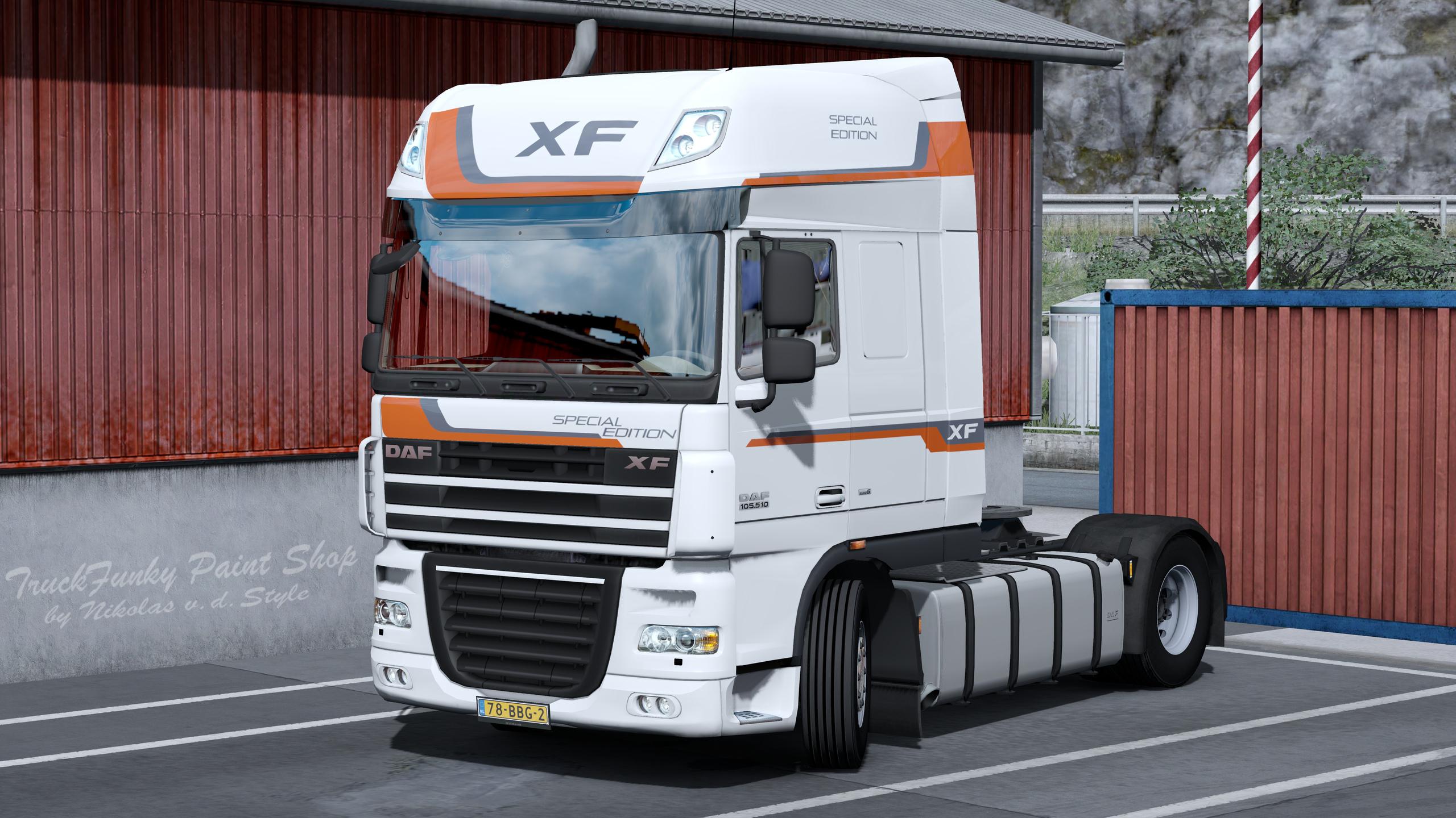 Skin SPECIAL EDITION For DAF XF 105 By Vad k V 1 0 Allmods Skin SPECIAL EDITION For DAF XF 105 By Vad k V 1 0 Allmods
