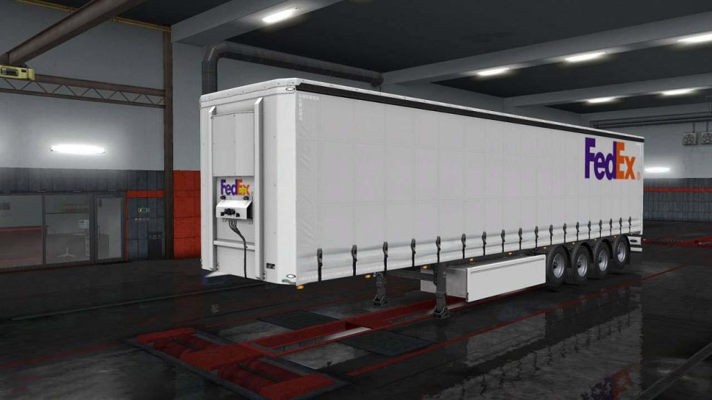 FedEx Trailer v 1.2 - Allmods.net