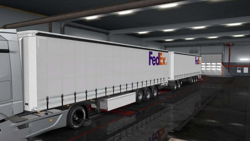 FedEx Trailer v 1.2 - Allmods.net