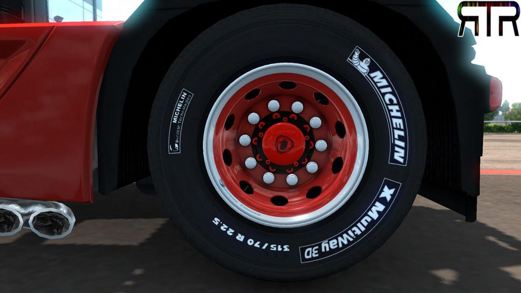 Rhodee Tuning Red White Skin for abbastreppas Wheel Pack v 1.0 ...