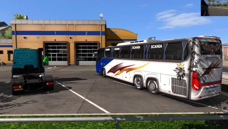 Scania Touring Bus 2019 Official Skin 1.32 and 1.33 v 3.0 - Allmods.net