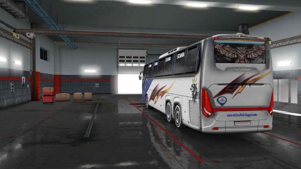 Scania Touring Bus 2019 Official Skin 1.32 and 1.33 v 3.0 - Allmods.net