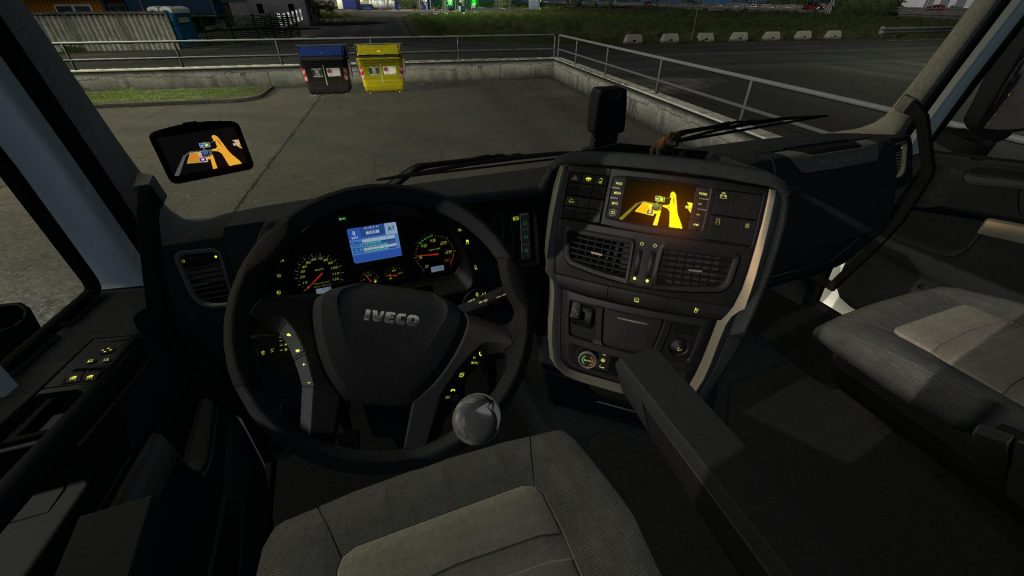 Yellow color tidy for Iveco Hi - Way 1.34 - Allmods.net