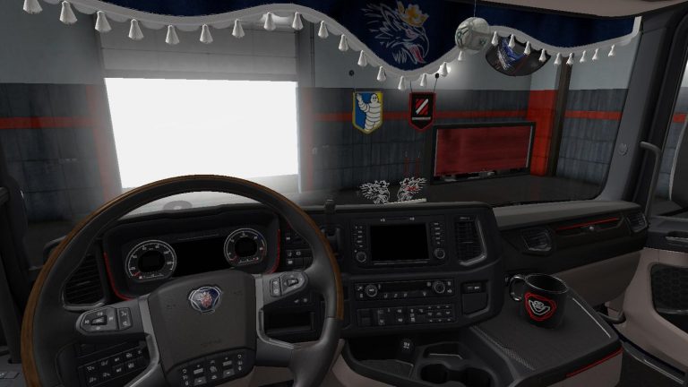 Animated Side Cover for Scania S & R 2016 1.34.x - Allmods.net