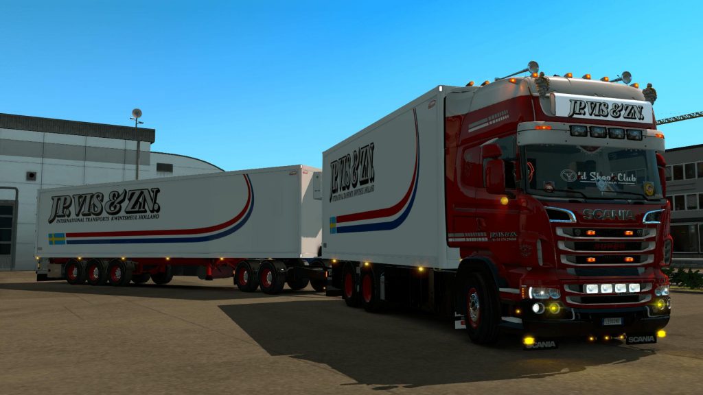 JP VIS & ZN tandem skin + trailer 1.34 - Allmods.net