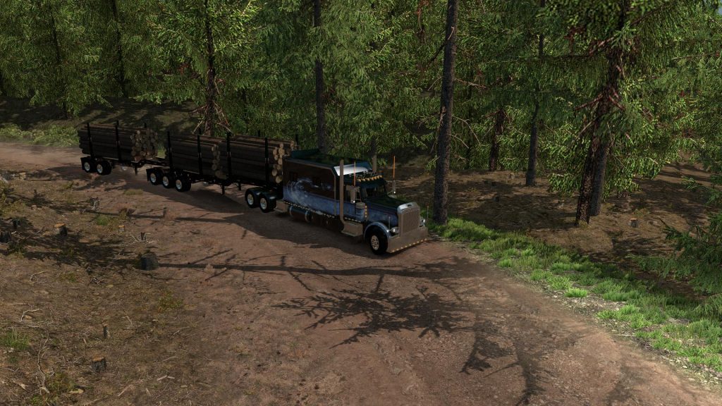 Artic Logging Trailer for ATS 1.35 - Allmods.net