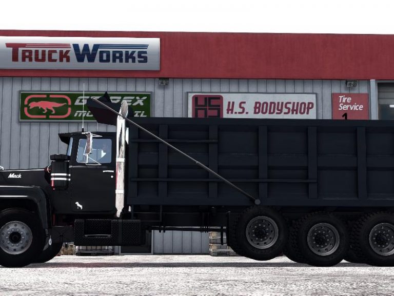 Custom Mack R Dump Truck/Flatbed Addon v1.0 - Allmods.net