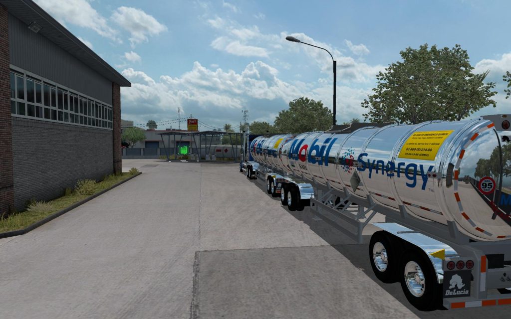 Gasero Gas trailers for ATS 1.35 - Allmods.net