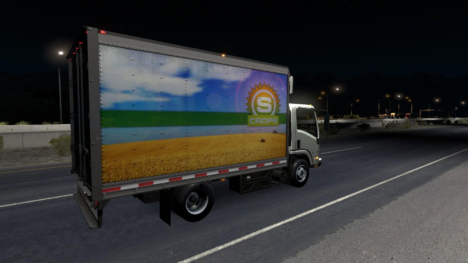 Isuzu SCS Traffic Сompany pack ATS 1.35.x - Allmods.net