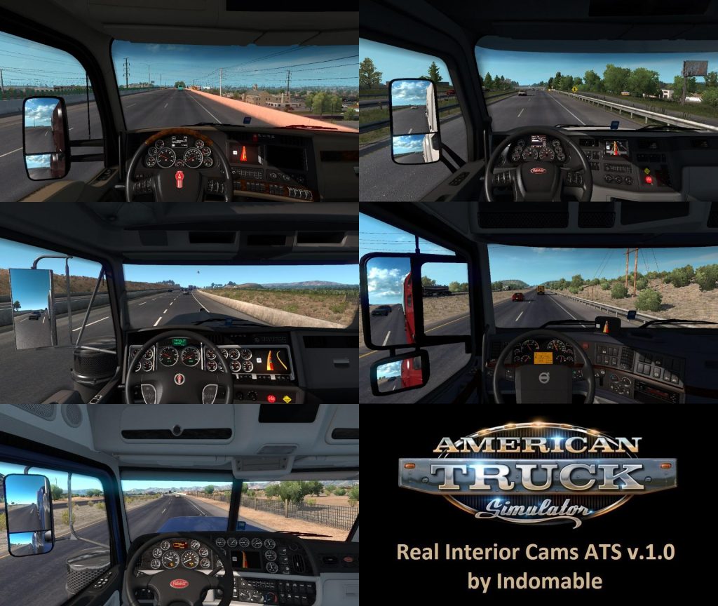 REAL INTERIOR CAMS ATS V1.6 - Allmods.net