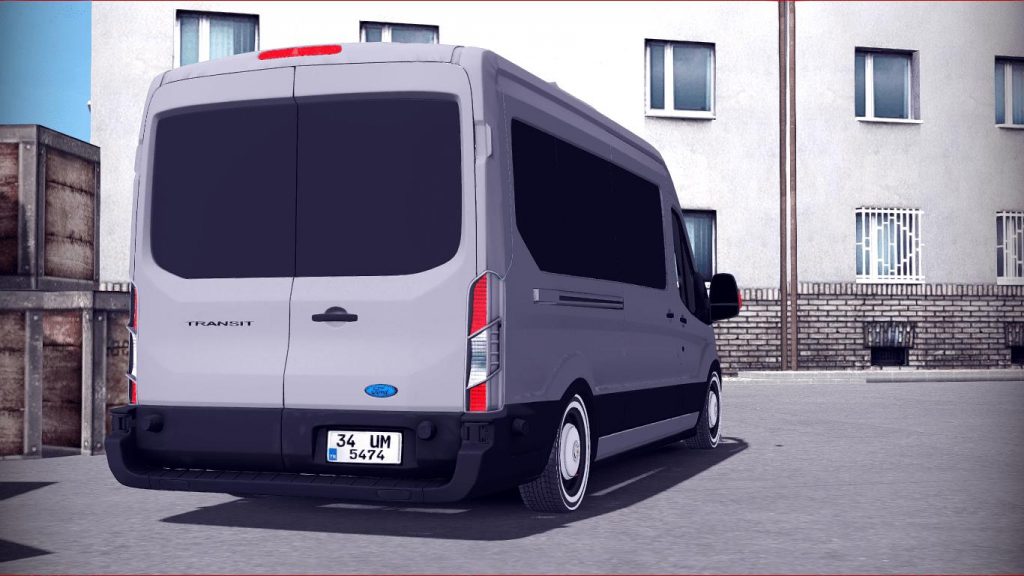 Ford Transit Animated 1.35.x - Allmods.net