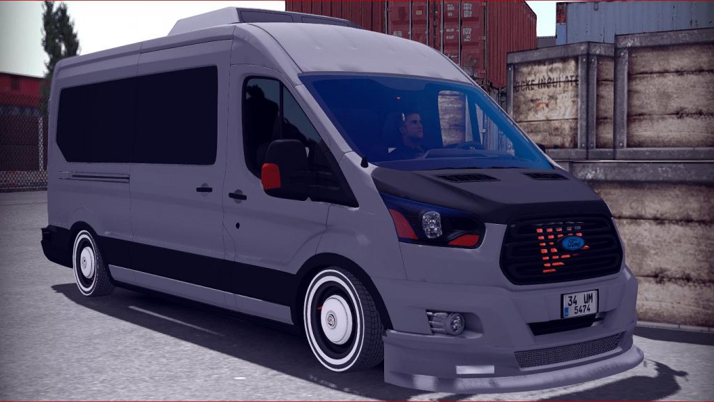 Ford Transit Animated 1.35.x - Allmods.net