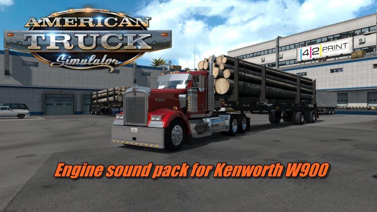 Engine sound pack for T800, W900 v2.8 - Allmods.net