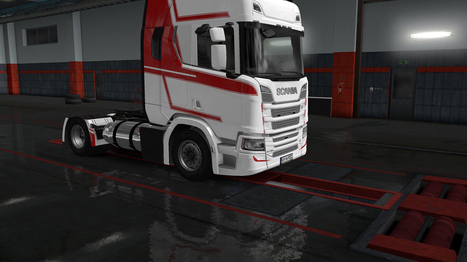 Scania NG-R LNG Tanks v 1.0 - Allmods.net