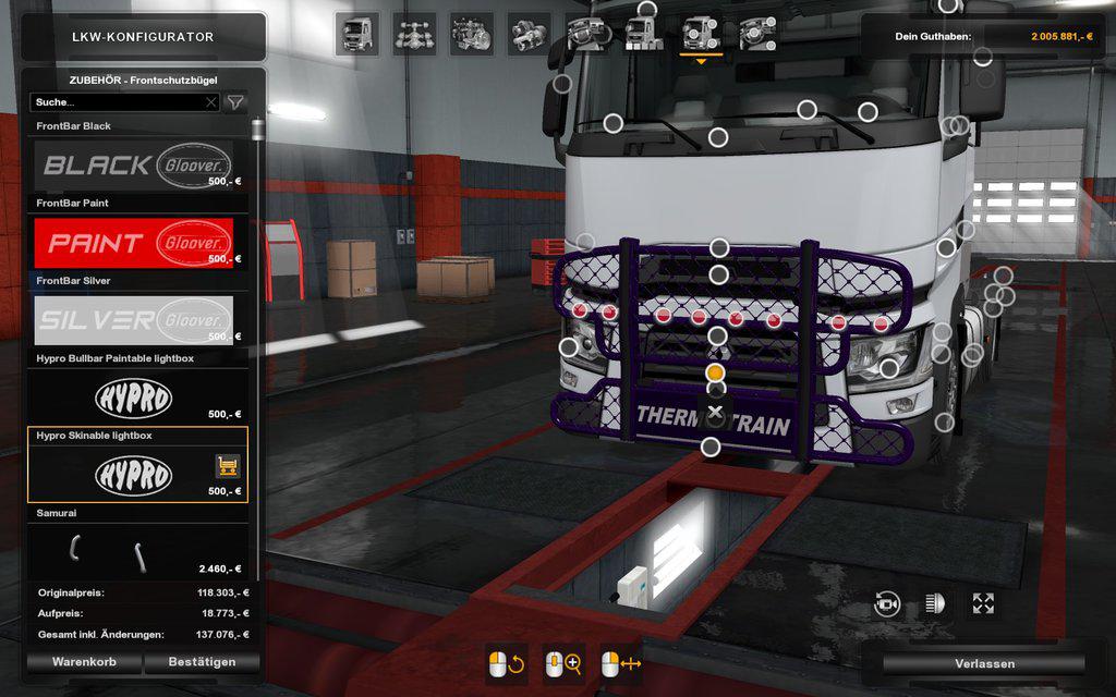 Hypro Bullbar Renault Range T v 1.2 - Allmods.net