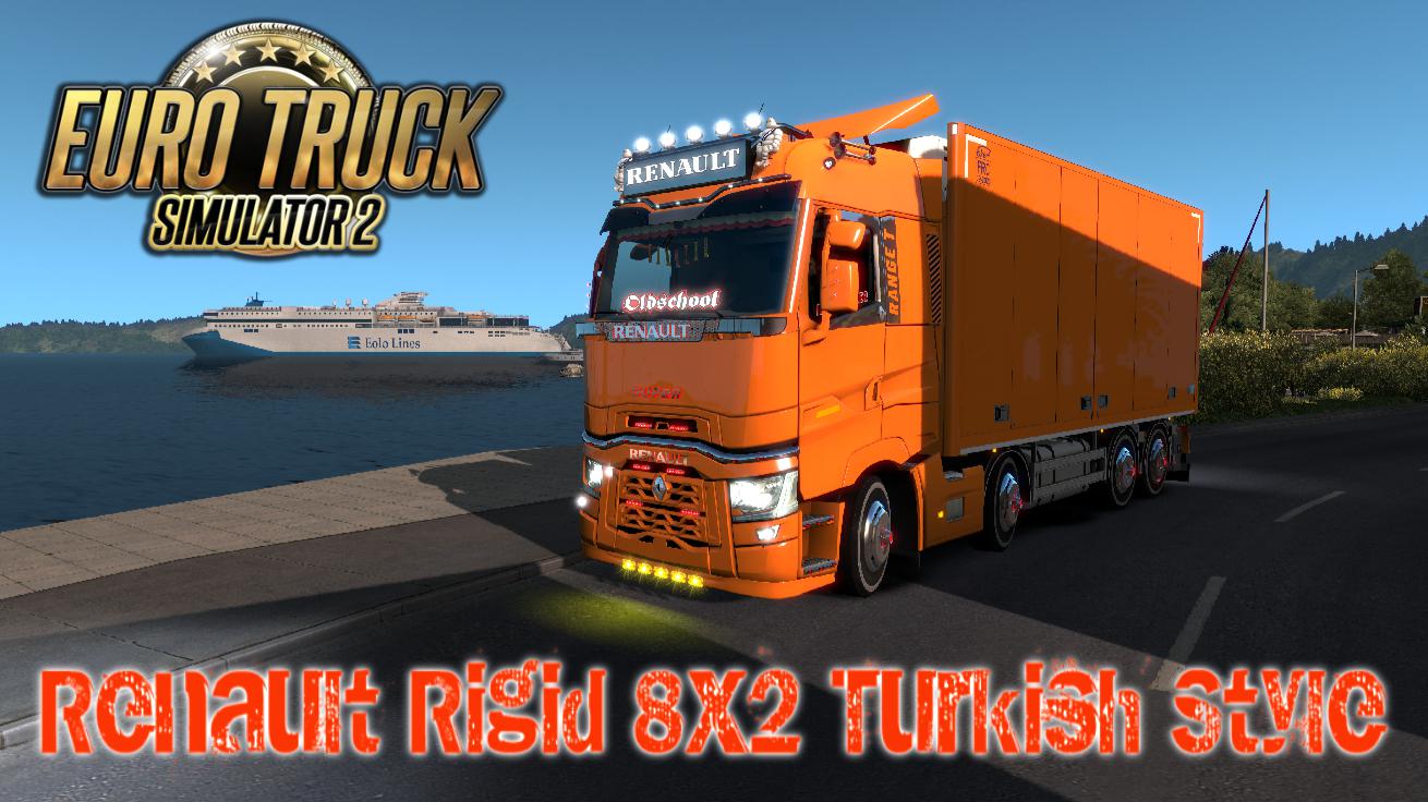 Renault Rigid 8x2 Turkish Style 1.36 - Allmods.net