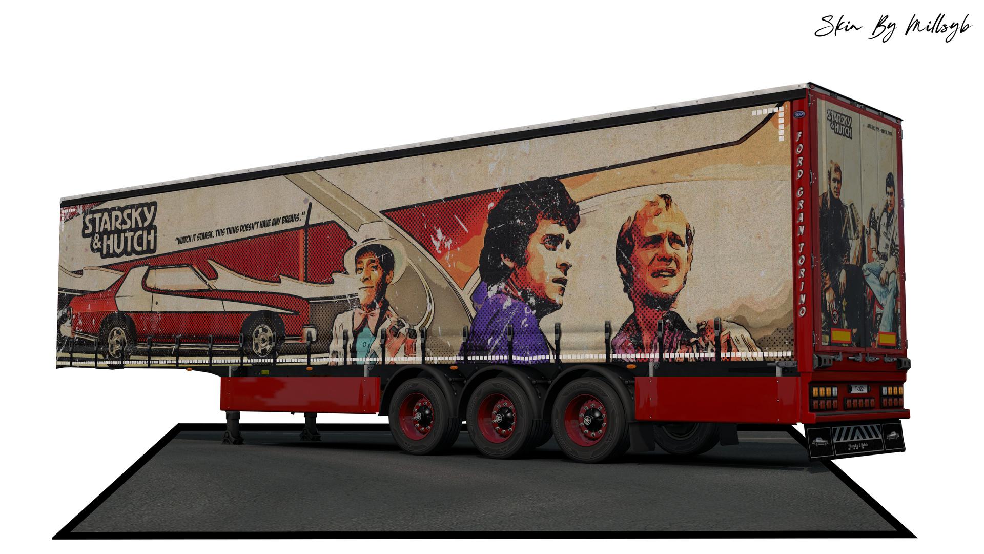 Starsky & Hutch Trailer Skin v 1.0 - Allmods.net