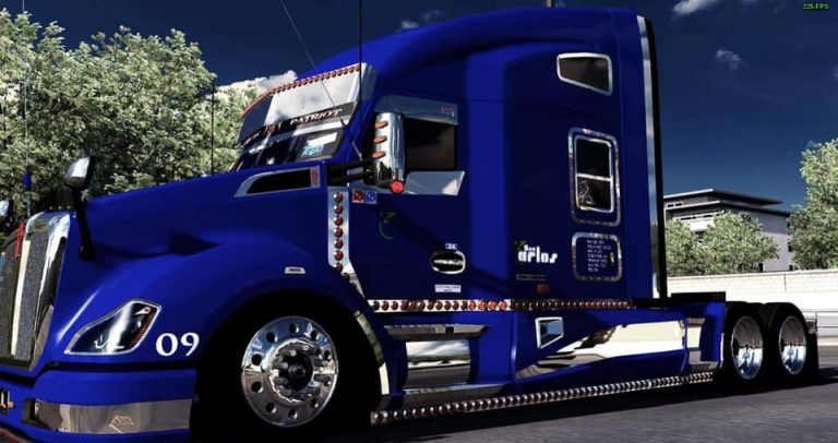 KENWORTH T680 MEXICANISIMO CUSTOM V1.0 - Allmods.net