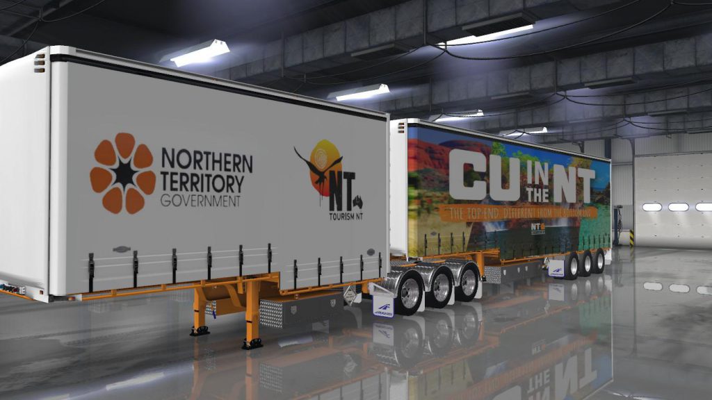 TSA AUSTRALIAN DROP DECK TRAILER SKINS V1.0 - Allmods.net