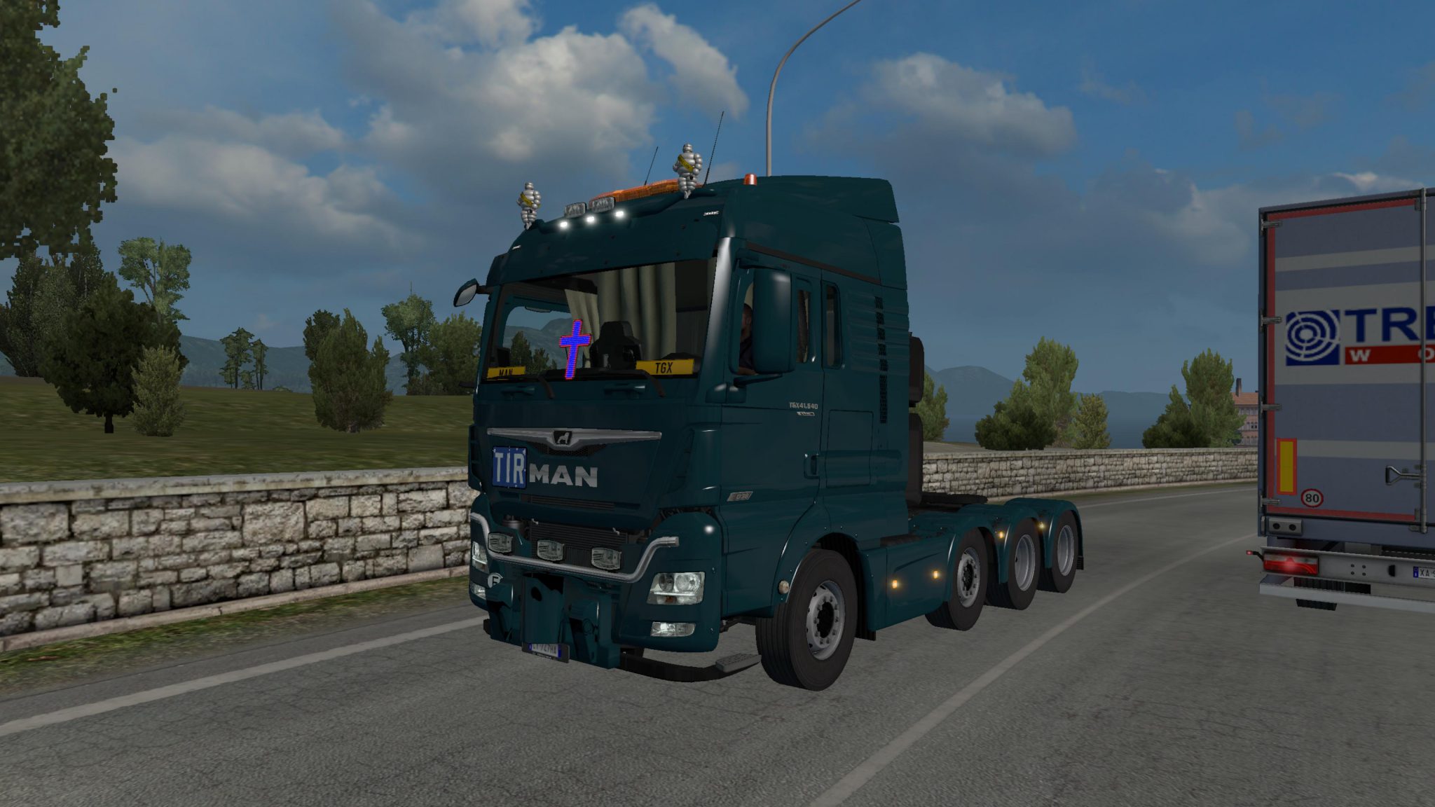 MAN TGX Euro 6 v 2.2 (MADster) FMod & Open Window 1.40.3 - Allmods.net