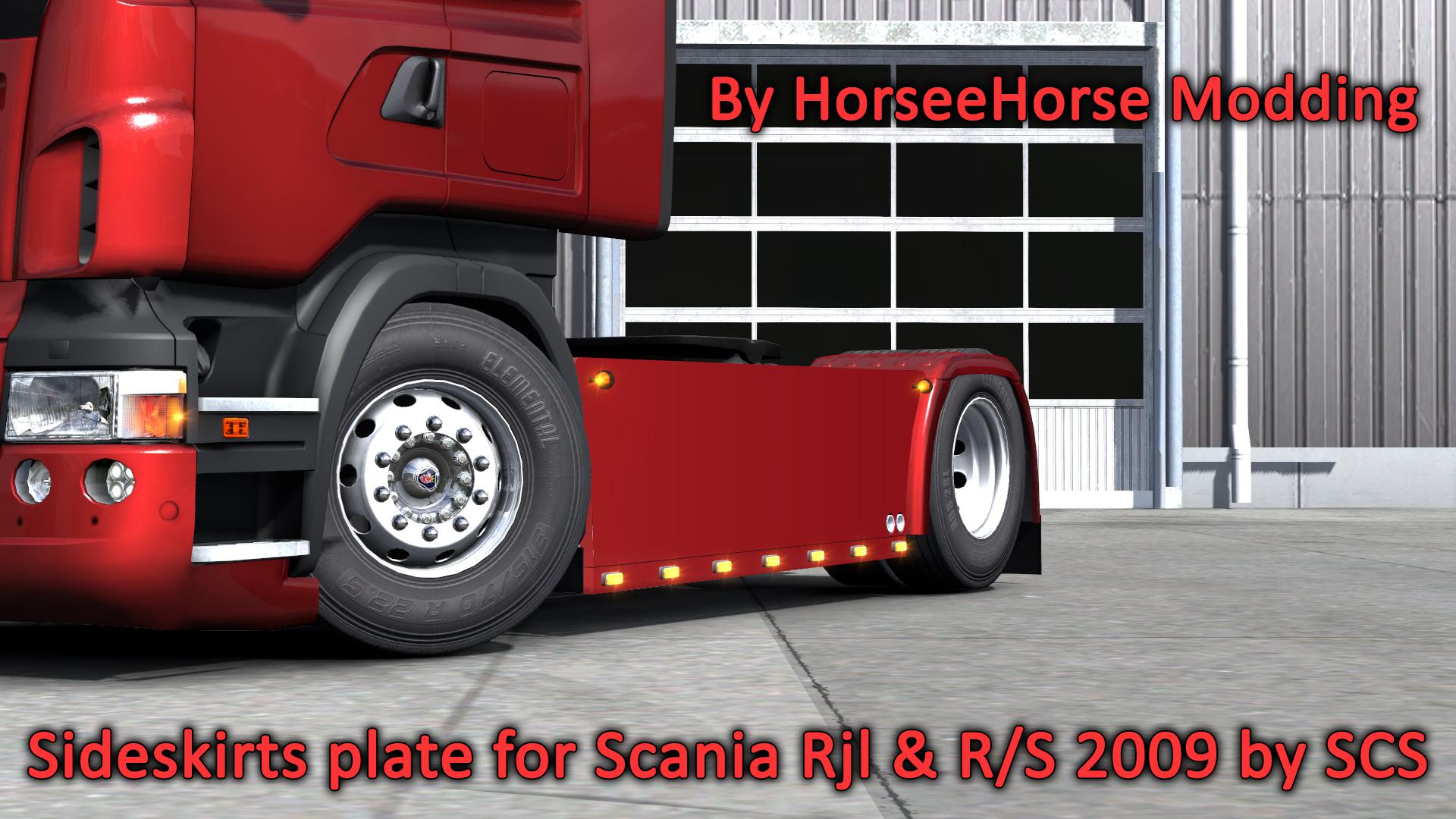 Sideskirts Plate for All Scania RJL et R/S 2009 by SCS - Allmods.net