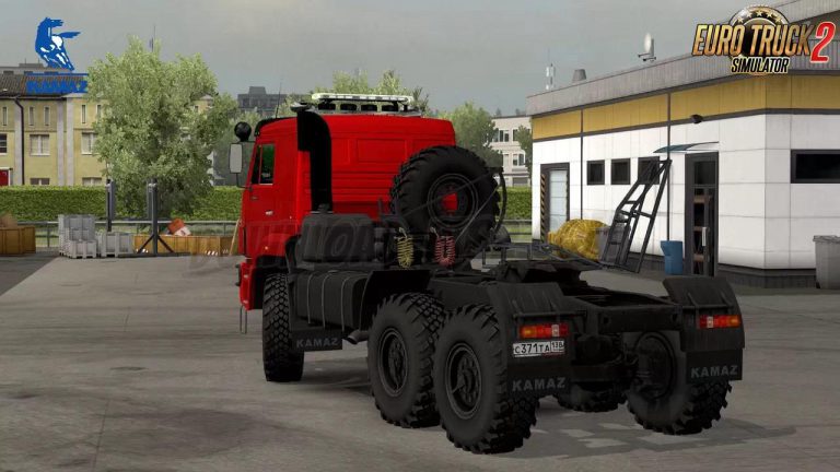 Kamaz 65221 + Interior v 1.3 1.40.x - Allmods.net