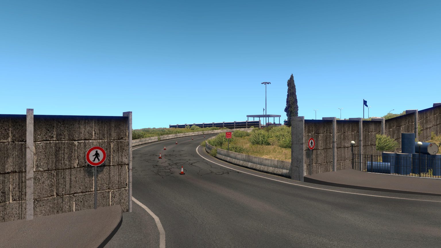 ProMods v 2.55 Addon: Israel - Lebanon Open border v 4.0 - Allmods.net
