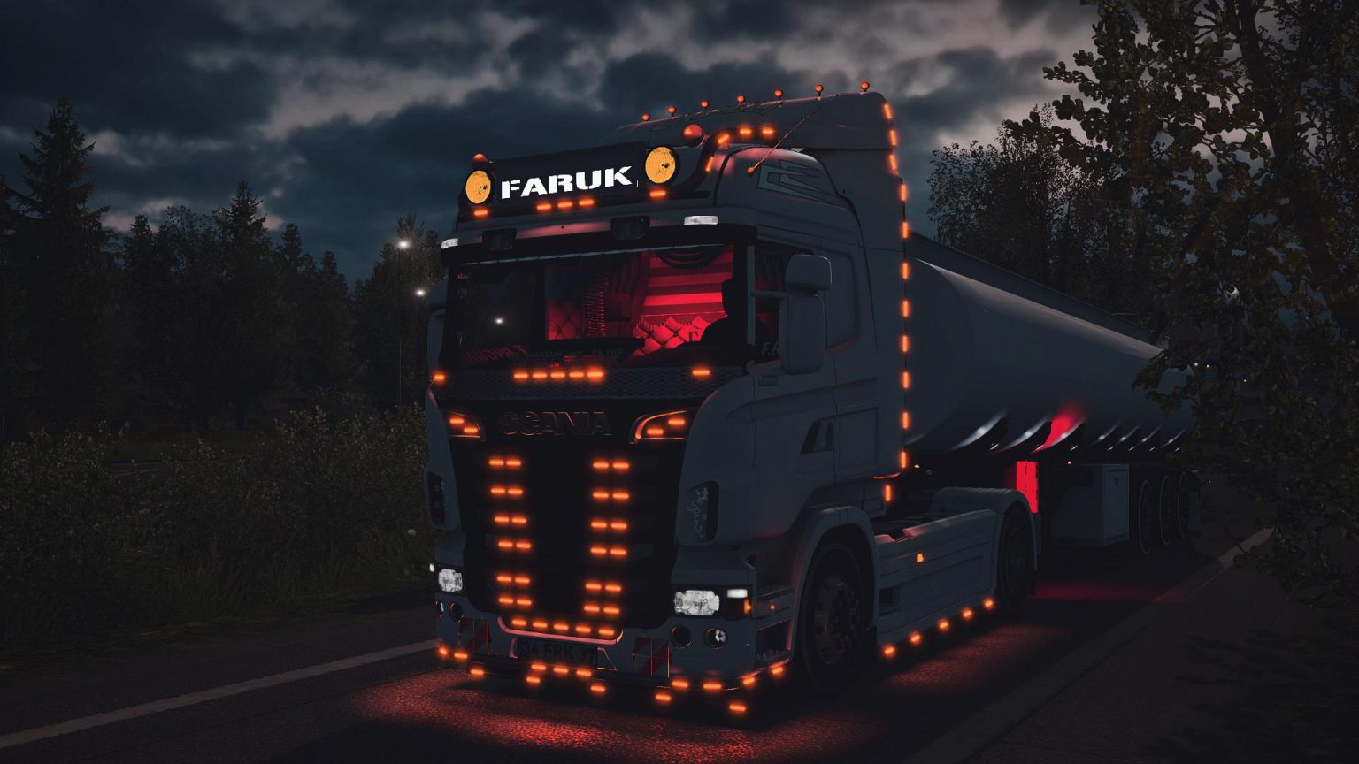 Scania Simple Edit v 1.0 - Allmods.net