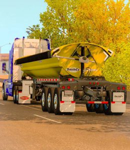 Dump truck SmithCo Side Dump Double in ownership - Allmods.net